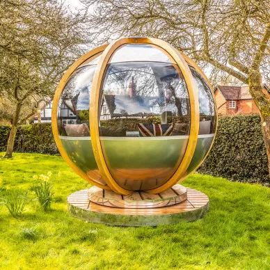 Rotating Pod Seater Outdoor Garden Room