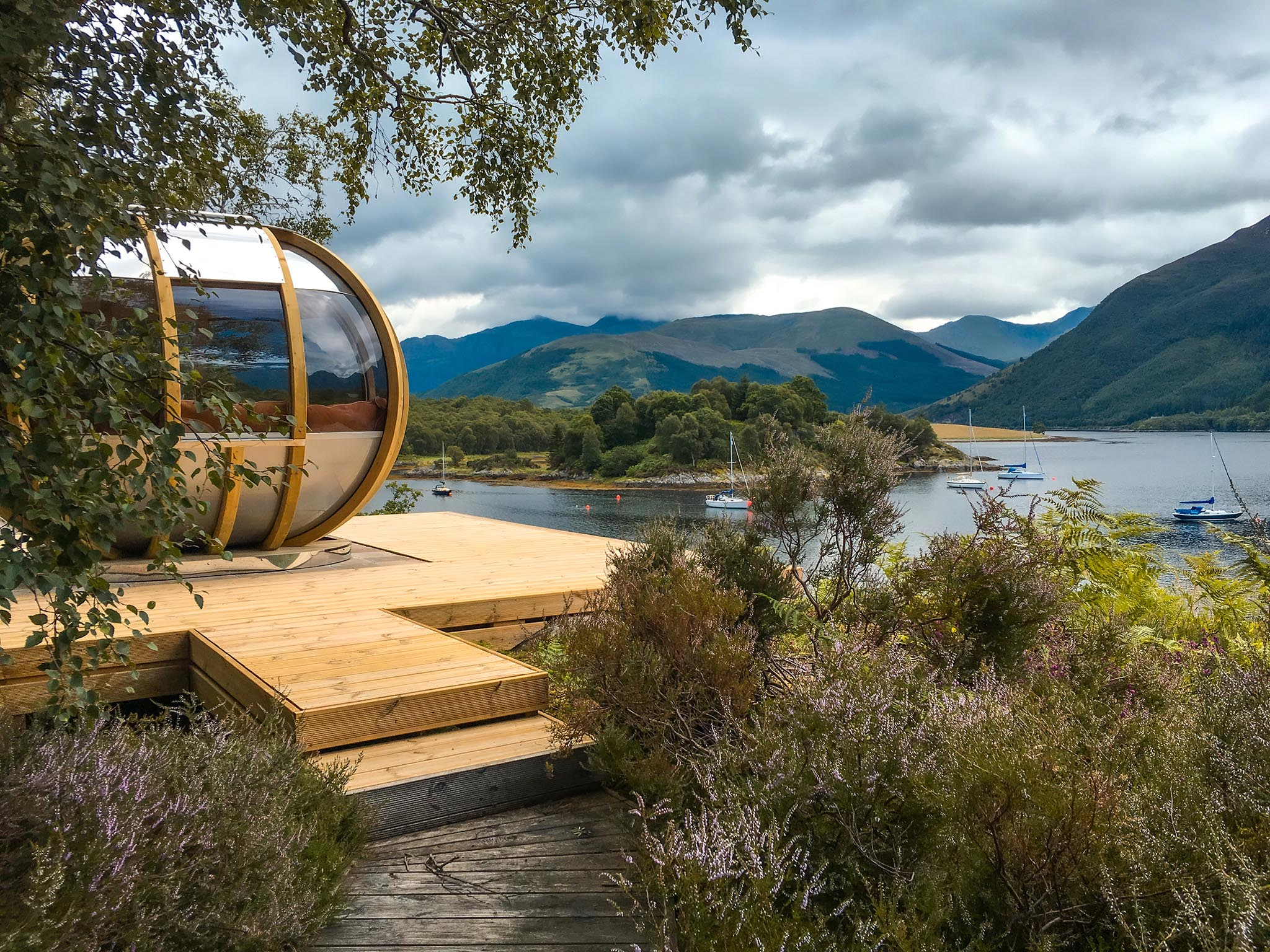 Ornate Garden Pods, Summerhouses, 360° panoramic views
